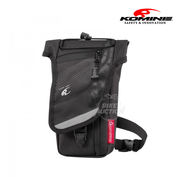 KOMINE(코미네) SA-245 워터프루프 벨트 파우치 2L - 블랙 : 바이크의 모든것! 바이크옥션